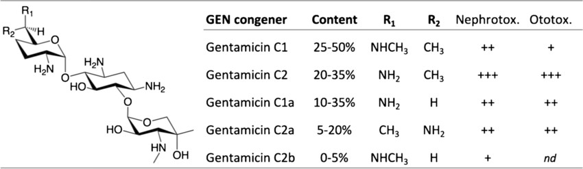 Gentamicin Formulation Analysis Composition, Content, and Impurities - Creative Diagnostics